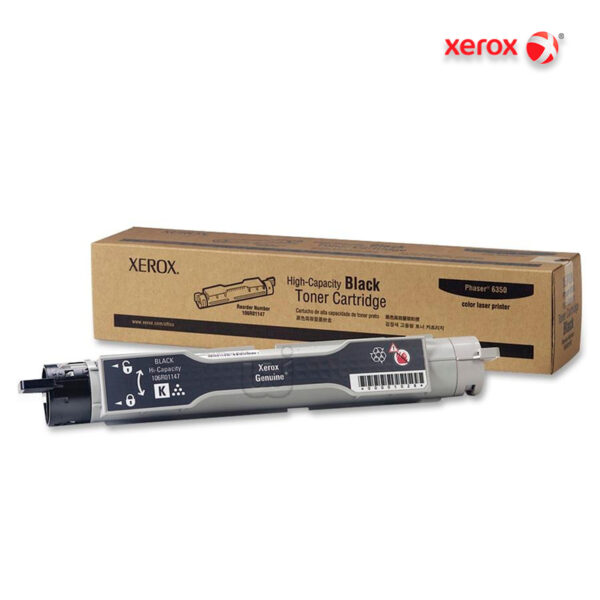 Tóner Xerox 106R01147 Black Alta Capacidad Phaser 6350 (10,000 Pag ...