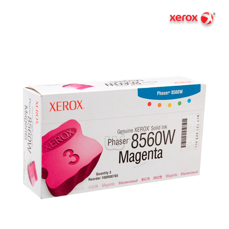 Tinta Sólida Xerox 108R00765 Magenta (3 barras) Para Phaser 8560W ...