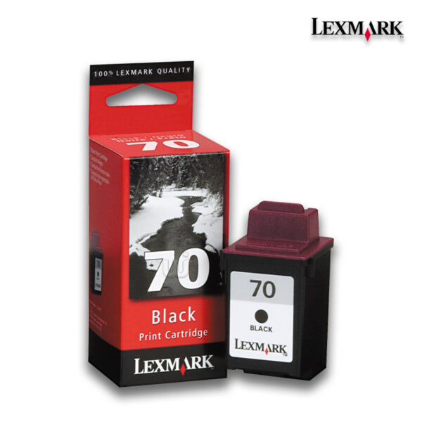 Tinta Lexmark 12A1970 (70) Black Z11, Z31, 3200, 5700 (600 Pag) - Wilcon