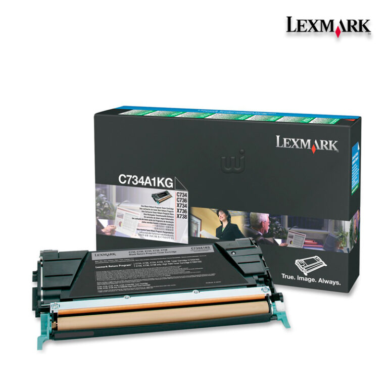 Tóner Lexmark C734A1KG Black C734, C736, X734, X738 (8,000 Pag) - Wilcon