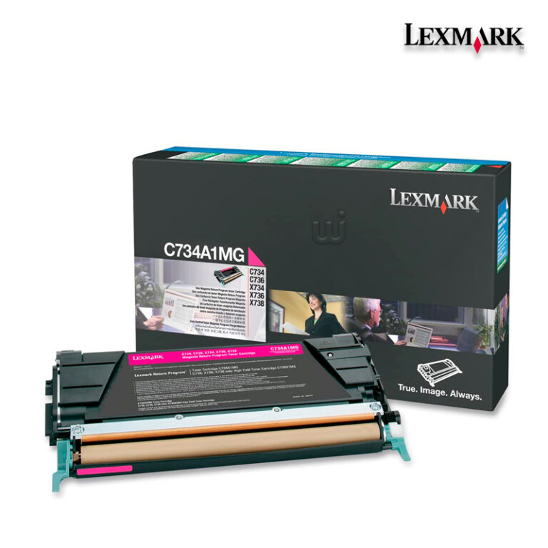 Tóner Lexmark C734A1MG Magenta C734, C736, X734, X738 (6,000 Pag) - Wilcon