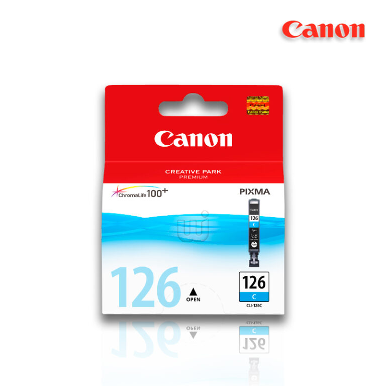 Tinta Canon CLI-126C Cyan 9ML Para iP4810 (210 Pag) - Wilcon