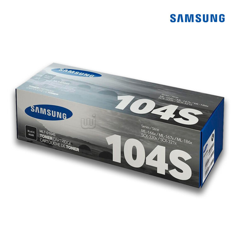 Tóner Samsung MLT-D104S Black Para ML-1665, ML-1660 (1,500 Pag) - Wilcon